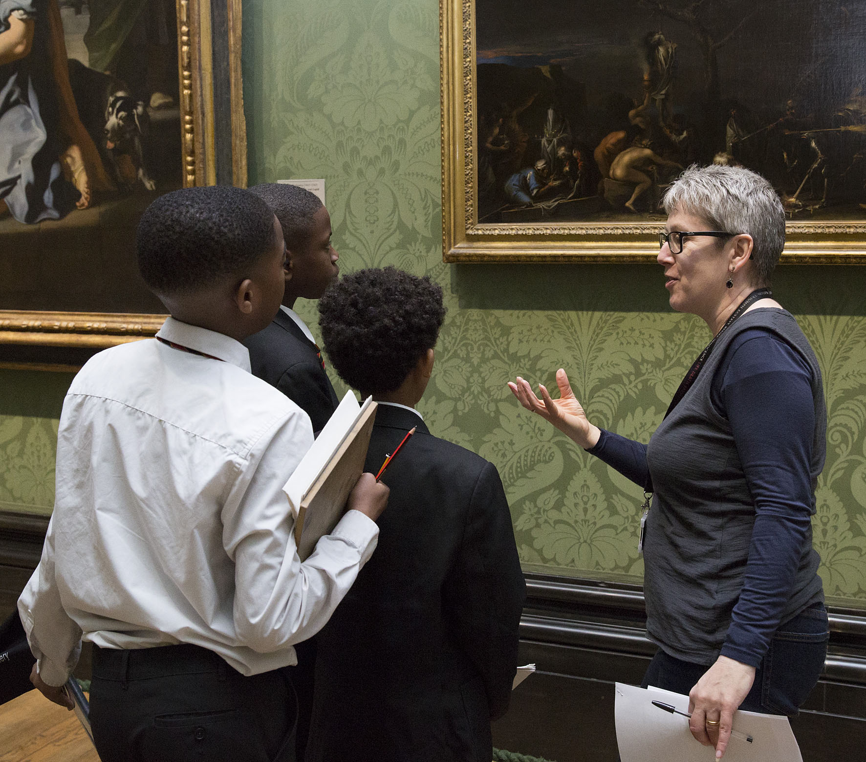 The National Gallery City Year project – Engage